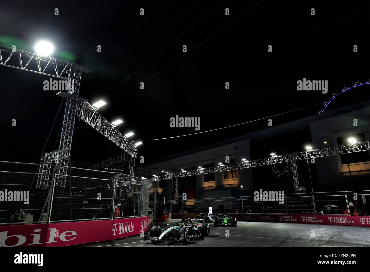 Las Vegas, USA. 23rd Nov, 2024. Lewis Hamilton (GBR) Mercedes AMG F1 ...