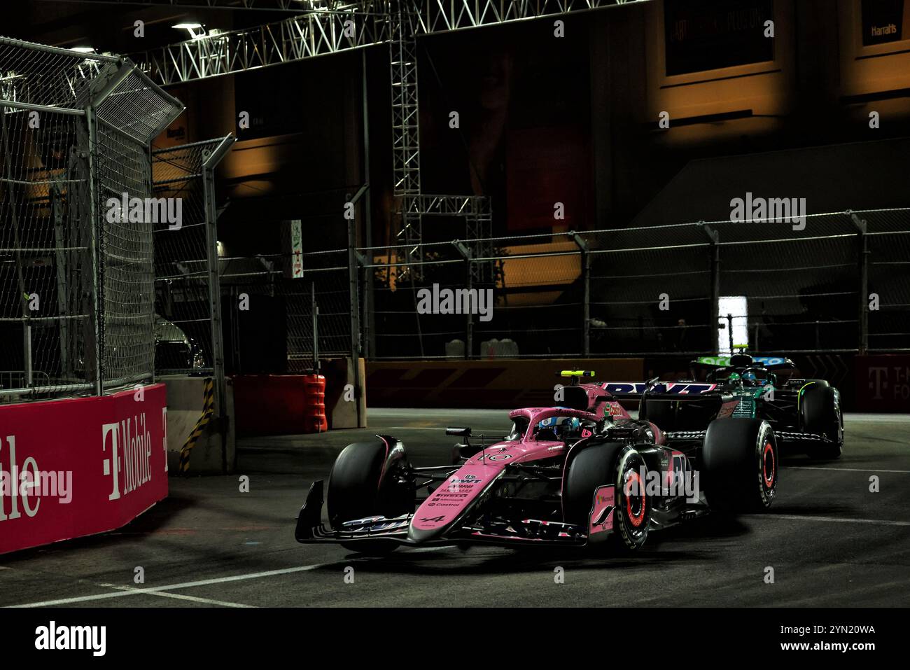 Las Vegas, USA. 23rd Nov, 2024. Pierre Gasly (FRA) Alpine F1 Team A524 ...