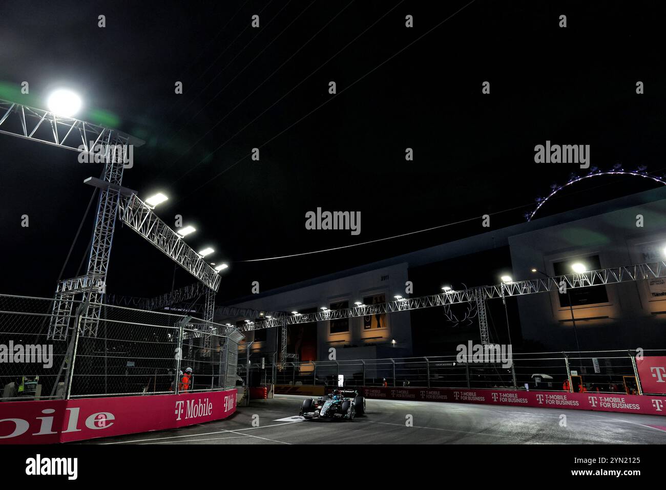 Las Vegas, USA. 23rd Nov, 2024. George Russell (GBR) Mercedes AMG F1 ...