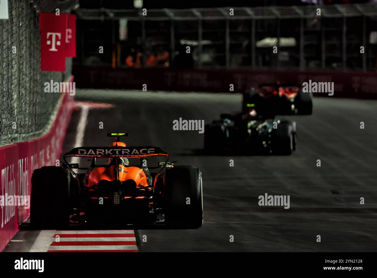 Las Vegas, USA. 23rd Nov, 2024. Lando Norris (GBR) McLaren MCL38 ...