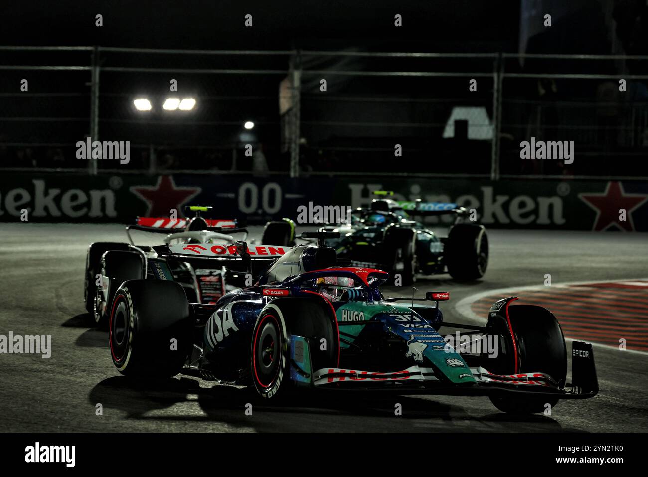 Las Vegas, USA. 23rd Nov, 2024. Liam Lawson (NZL) RB VCARB 01. Formula ...