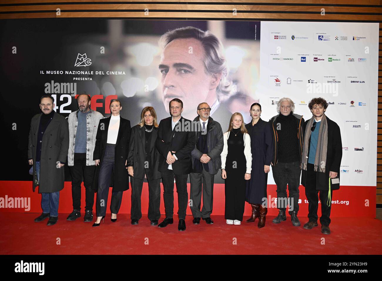 Turin, 42nd Turin Film Festival, Photocall of the film Europa Centrale ...