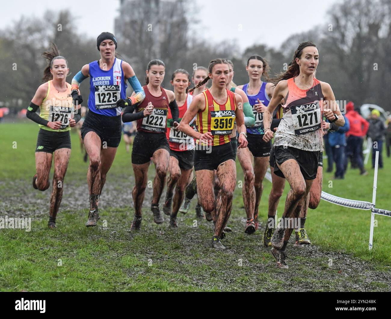Jessica Warner-Judd (1225) of Blackburn Harriers & AC competing in the ...
