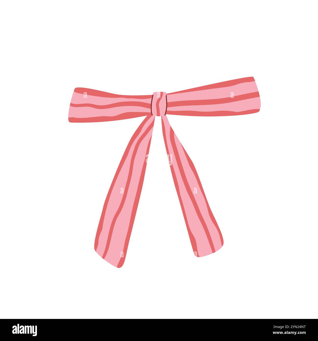 Bow coquette set. Vector girly ribbons collection. Illustration ...