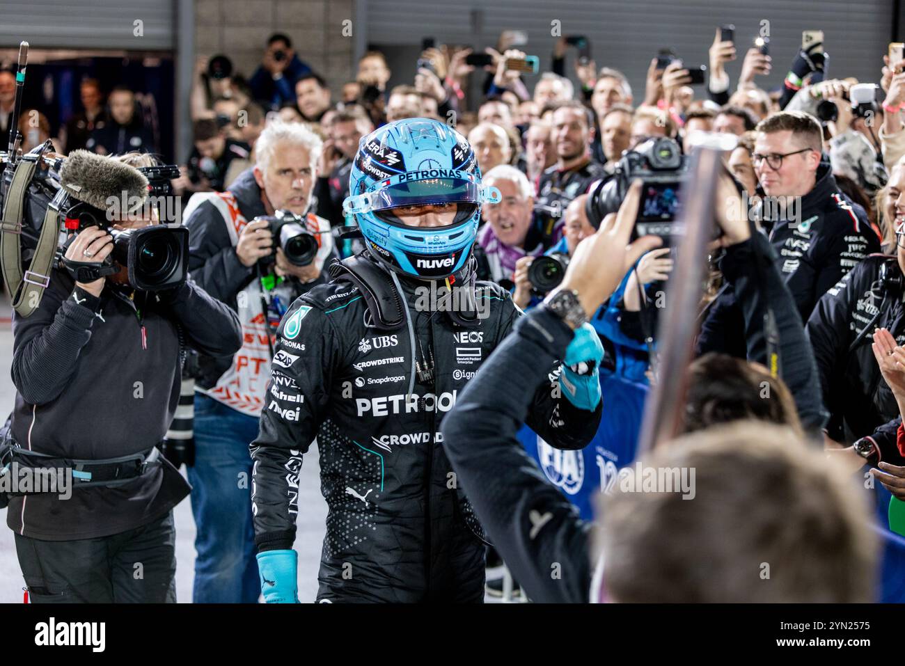 Las Vegas, USA. 23rd Nov, 2024. George Russell of Team Mercedes-AMG ...