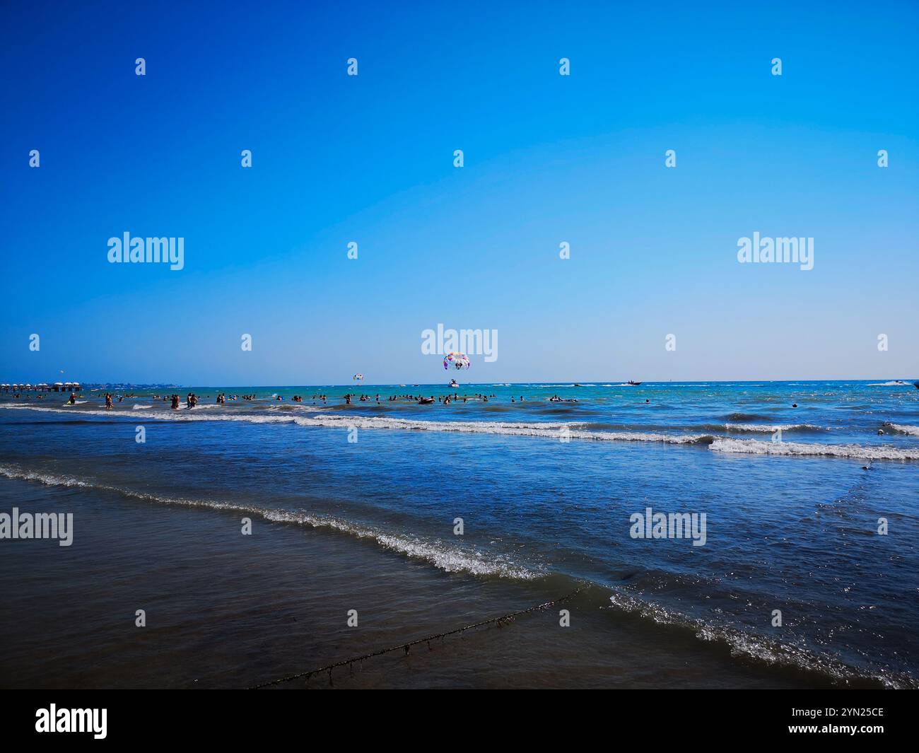 Side is a resort town on the southern Mediterranean coast of Turkey, in ...