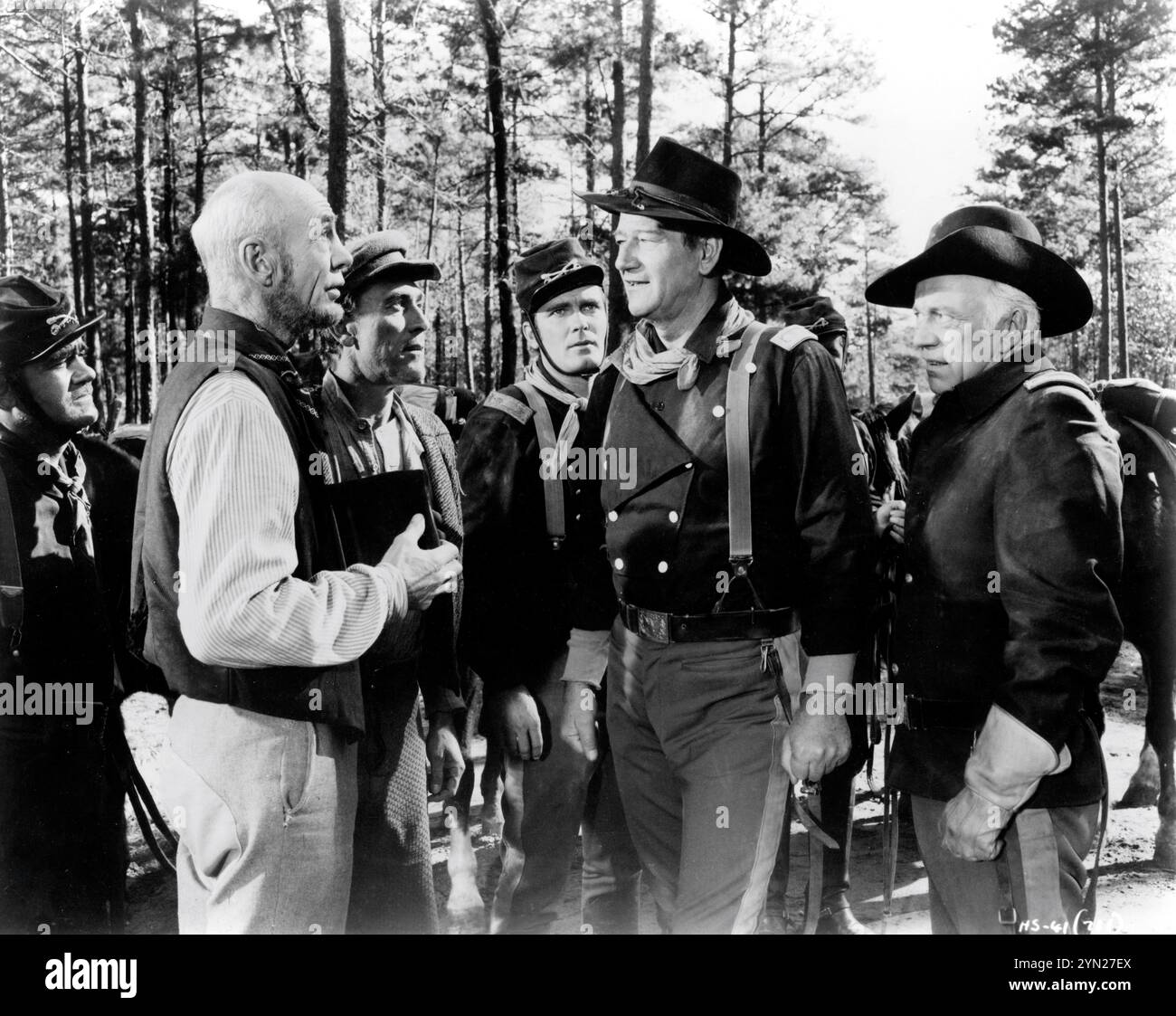 John wayne horse soldiers 1959 hi-res stock photography and images - Alamy