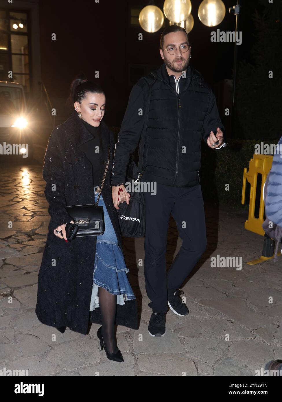 Rome, Rai auditorium of the Foro Italico, TV show "Dancing with the ...