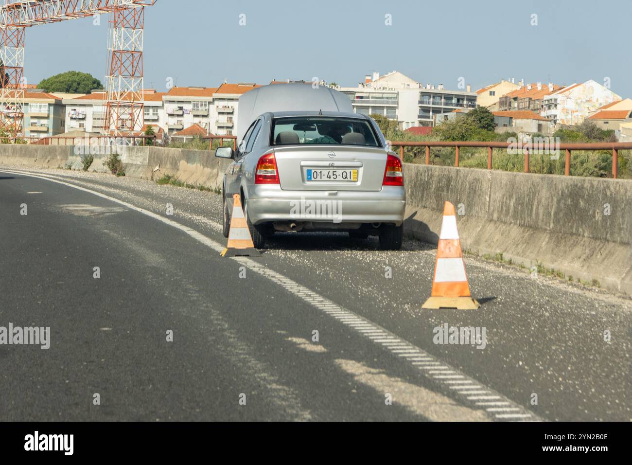 Highway maintenance problem hi-res stock photography and images - Alamy