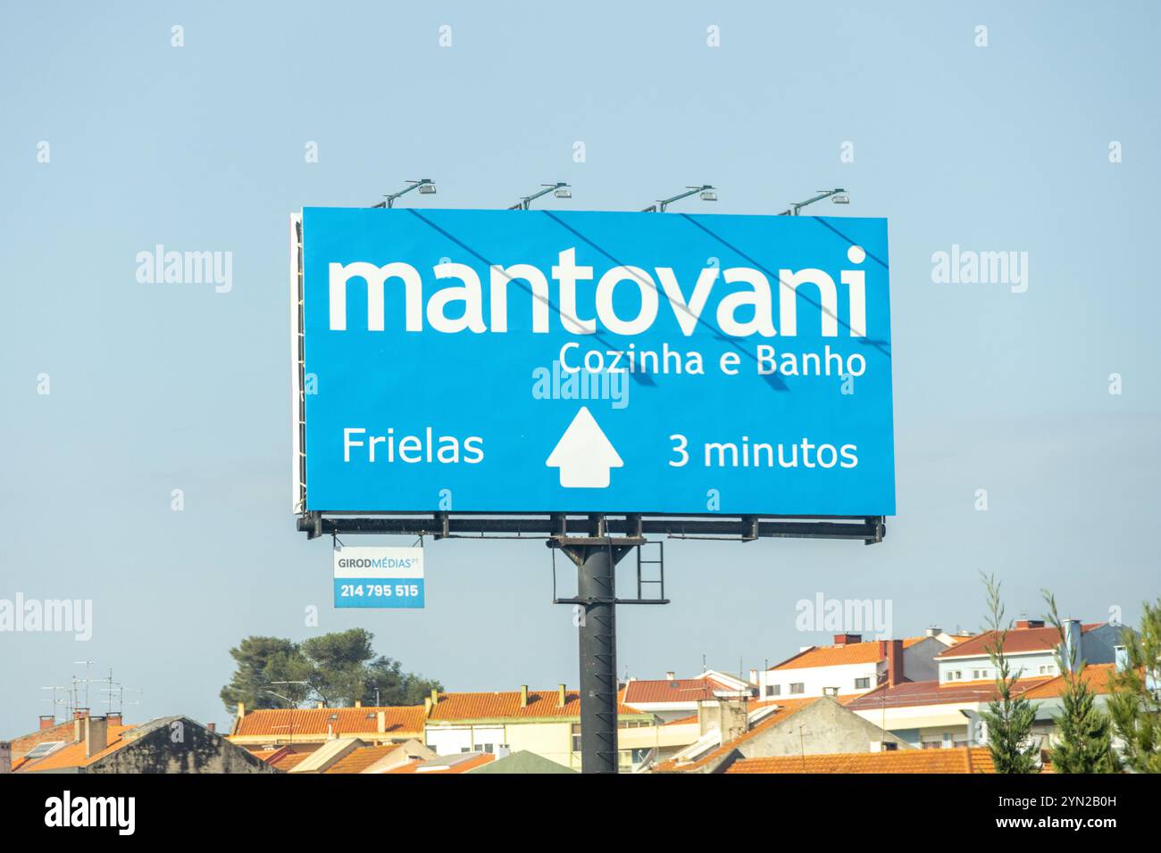 Large format billboard advertising mantovani, a kitchen and bathroom ...
