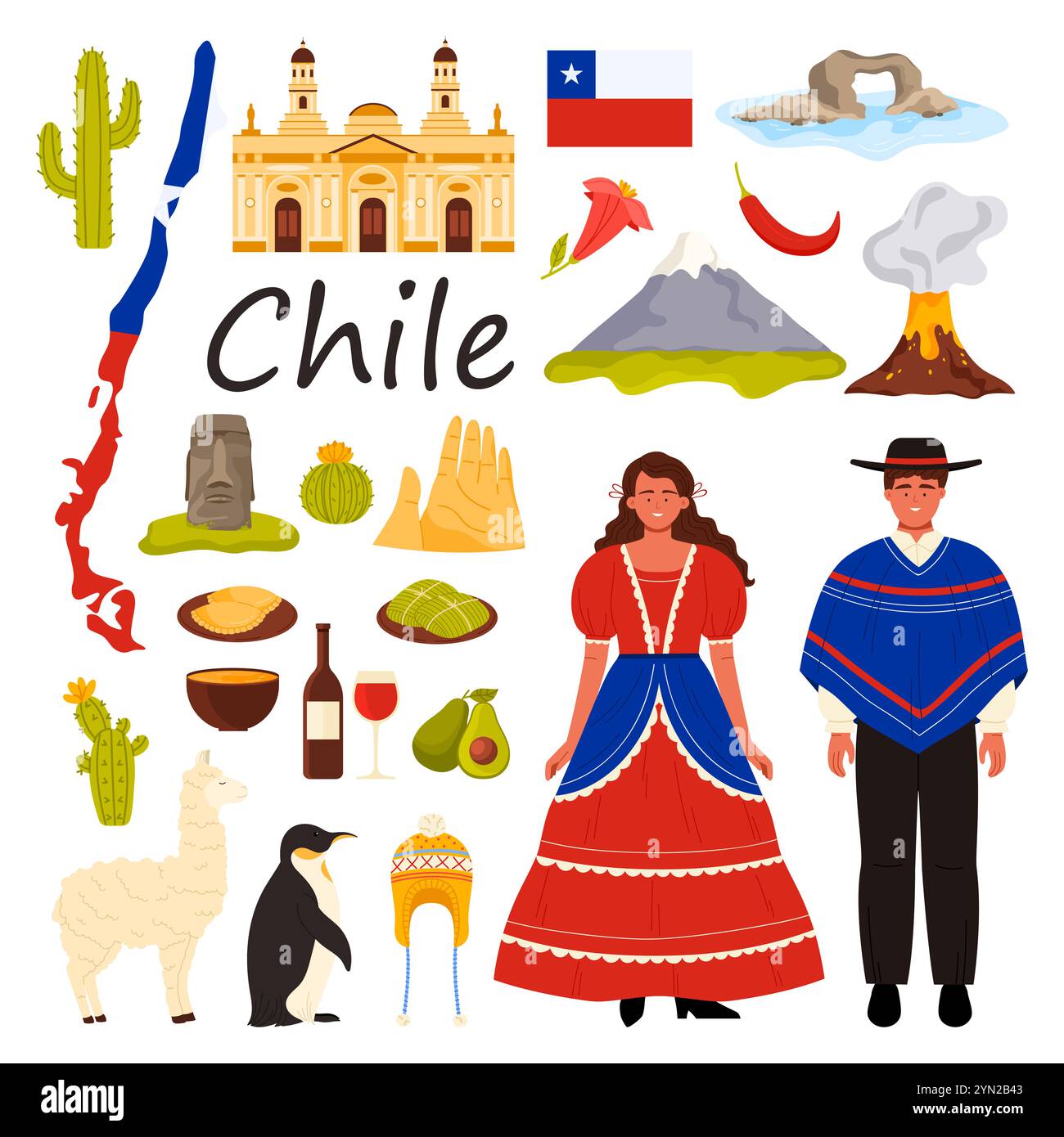 Easter island man illustration Cut Out Stock Images & Pictures - Alamy