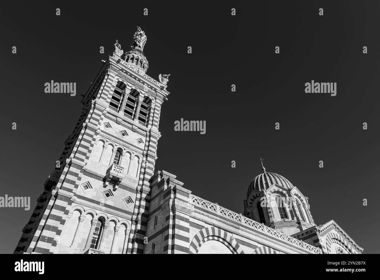 Notre-Dame de la Garde or la Bonne Mere is a Catholic basilica in ...