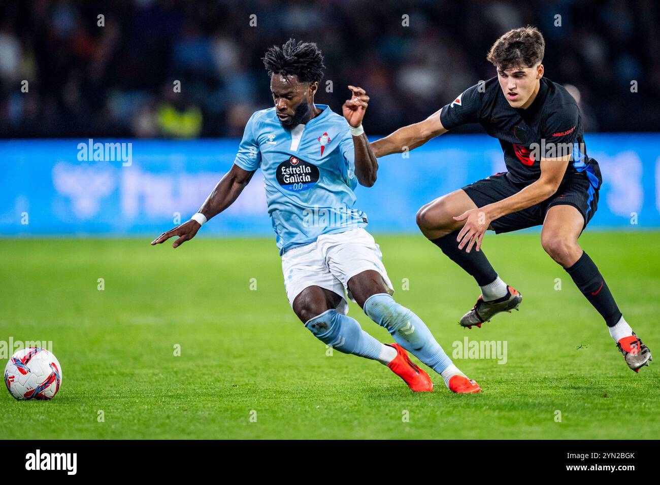Vigo, Germany. 23rd Nov, 2024. Fussball La Liga 14. Spieltag Celta Vigo ...