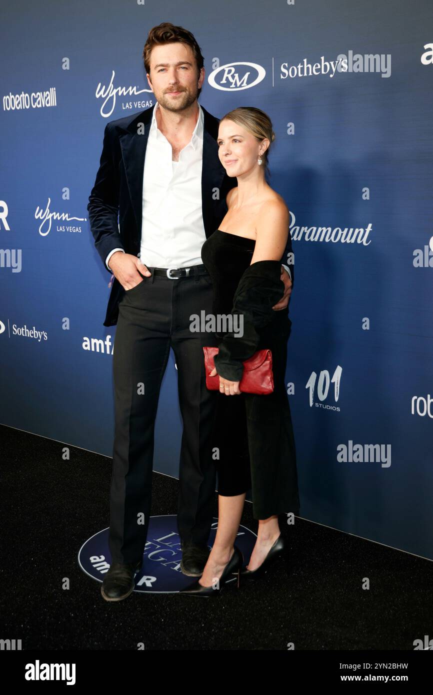 Celebrities brandon sklenar and courtney salviolo hi-res stock ...