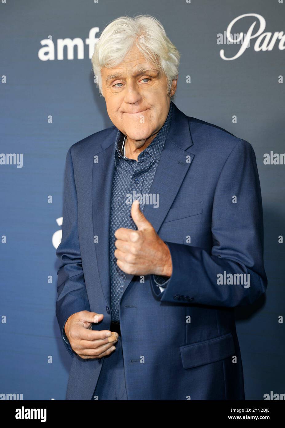 Jay Leno attends amfAR's Inaugural Las Vegas Benefit at Hotel Wynn in Las Vegas, Nevada, USA, on ...