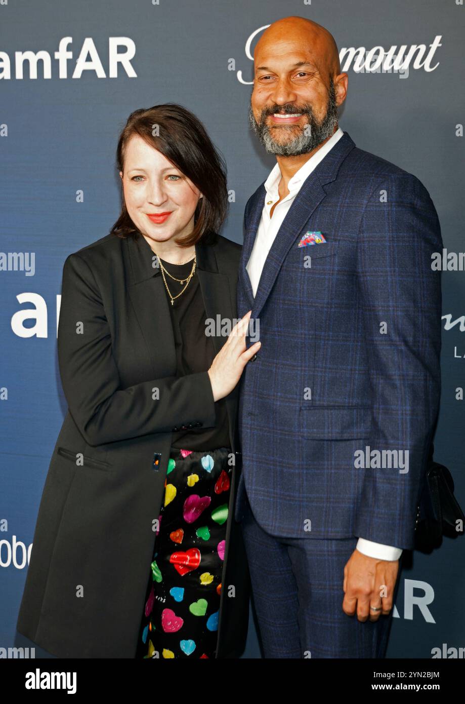 Elle Key and Keegan-Michael Key attend amfAR's Inaugural Las Vegas ...