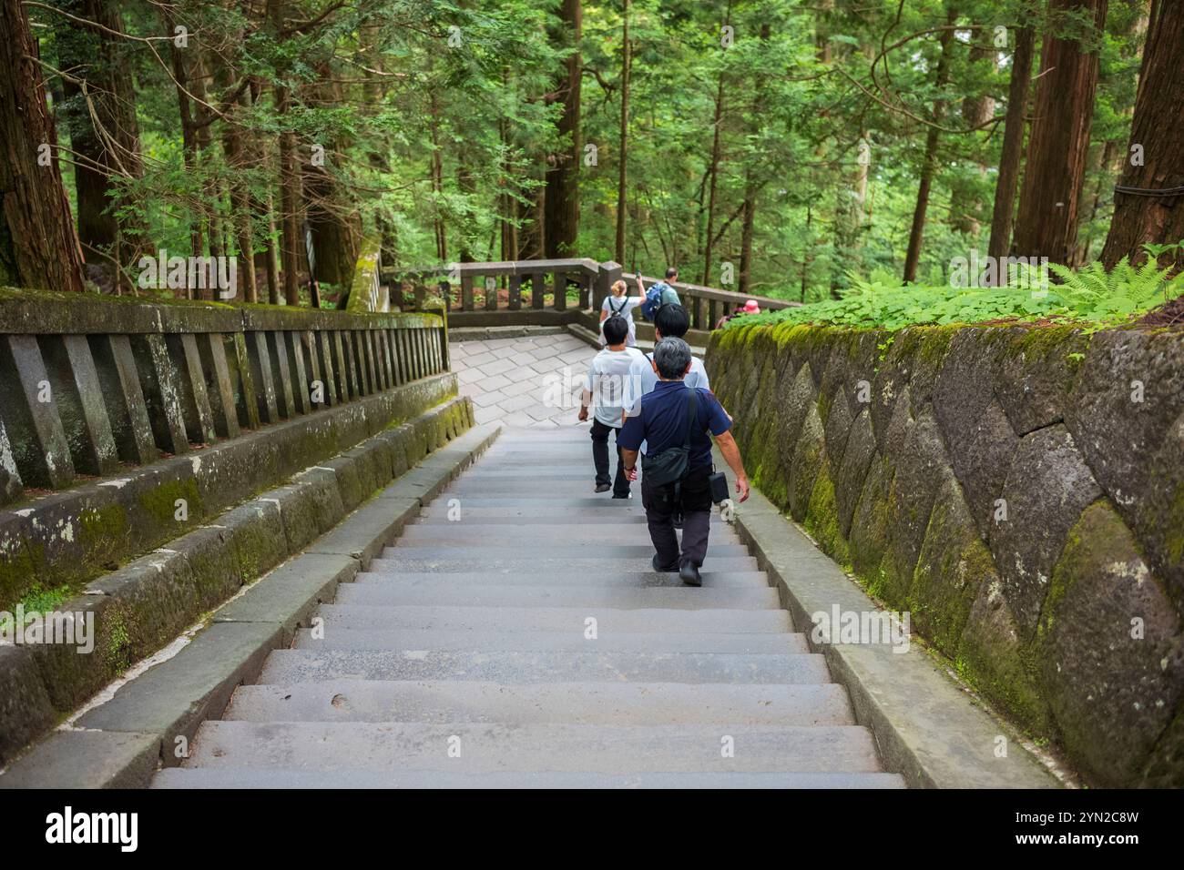 Nikko, Japan, June 16, 2024: The Nikko Toshogu Shrine, is famous for ...