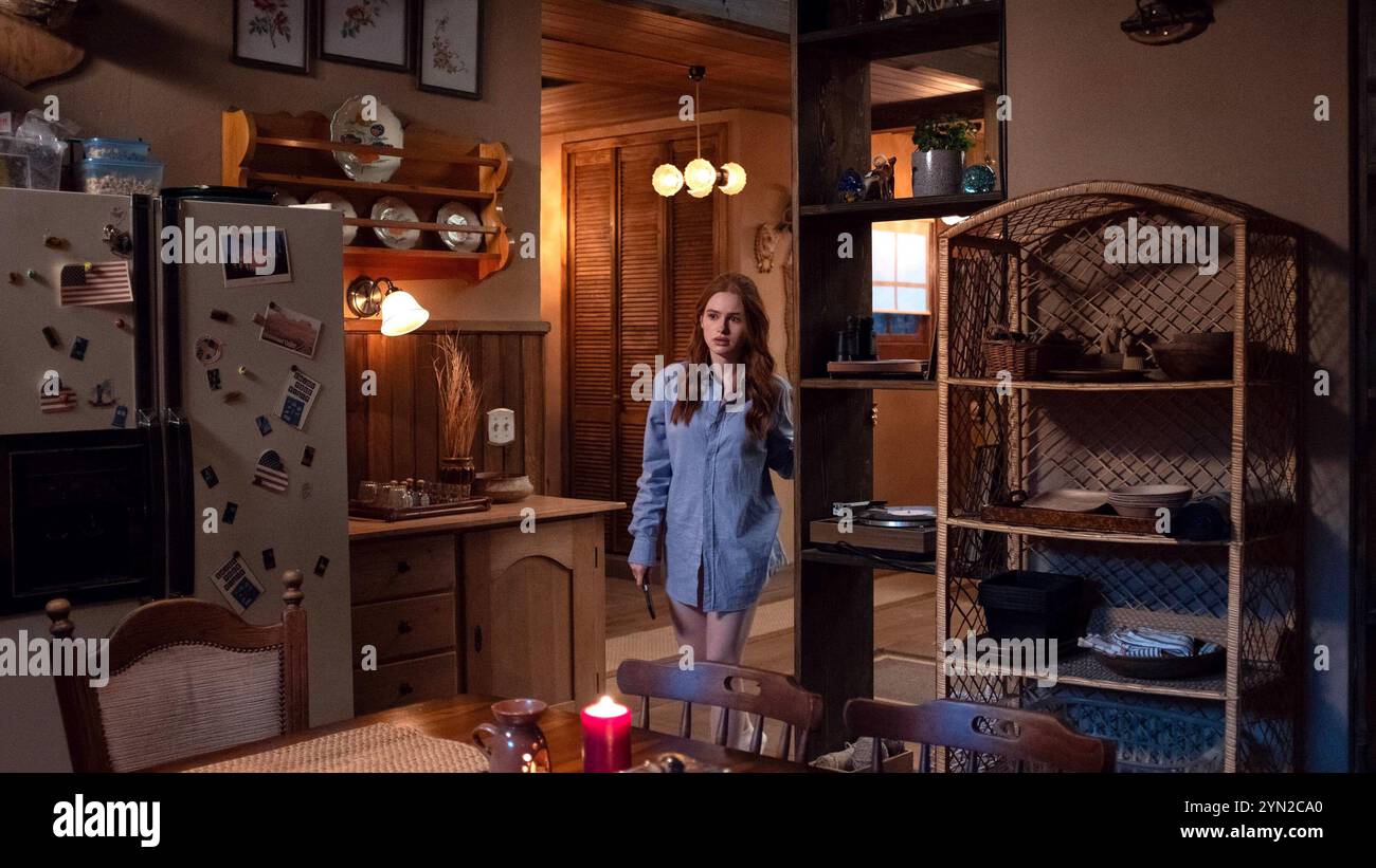 MADELAINE PETSCH in THE STRANGERS: CHAPTER 1 (2024), directed by RENNY HARLIN. Credit: Fifth ...