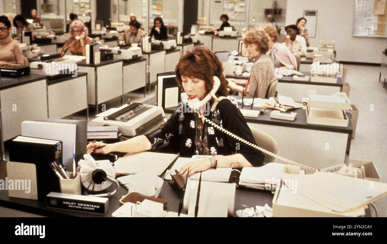 LILY TOMLIN in NINE TO FIVE (1980), directed by COLIN HIGGINS. Credit ...