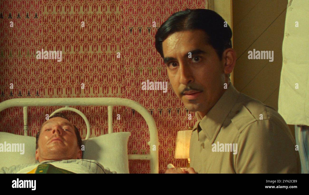 BENEDICT CUMBERBATCH and DEV PATEL in POISON (2023), directed by WES ...