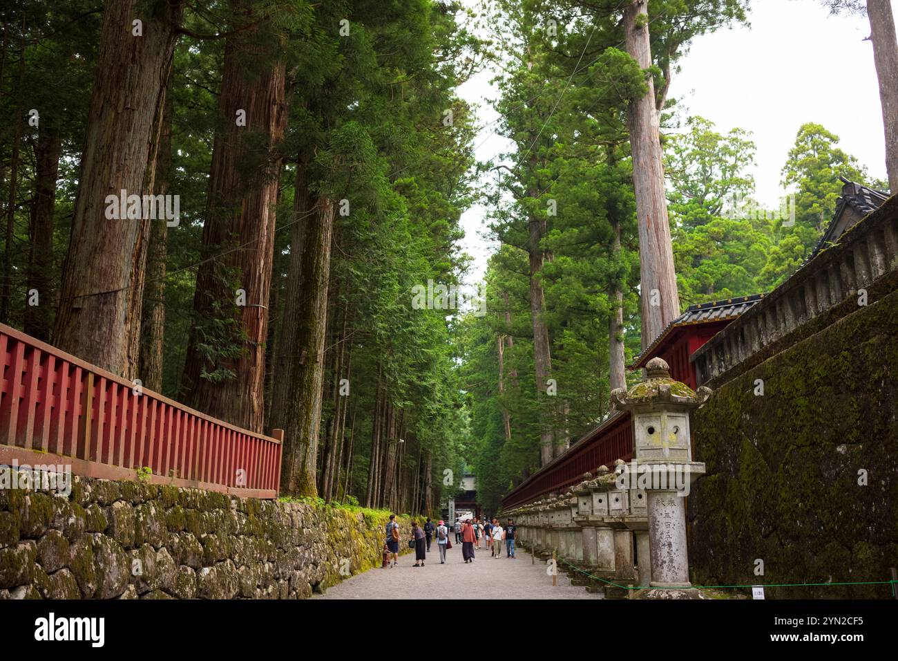 Nikko, Japan, June 16, 2024: The Nikko Toshogu Shrine, is famous for ...