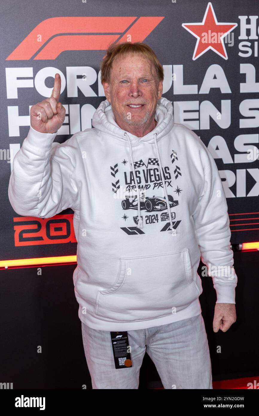Mark Davis attends the FORMULA 1 HEINEKEN SILVER LAS VEGAS GRAND PRIX ...
