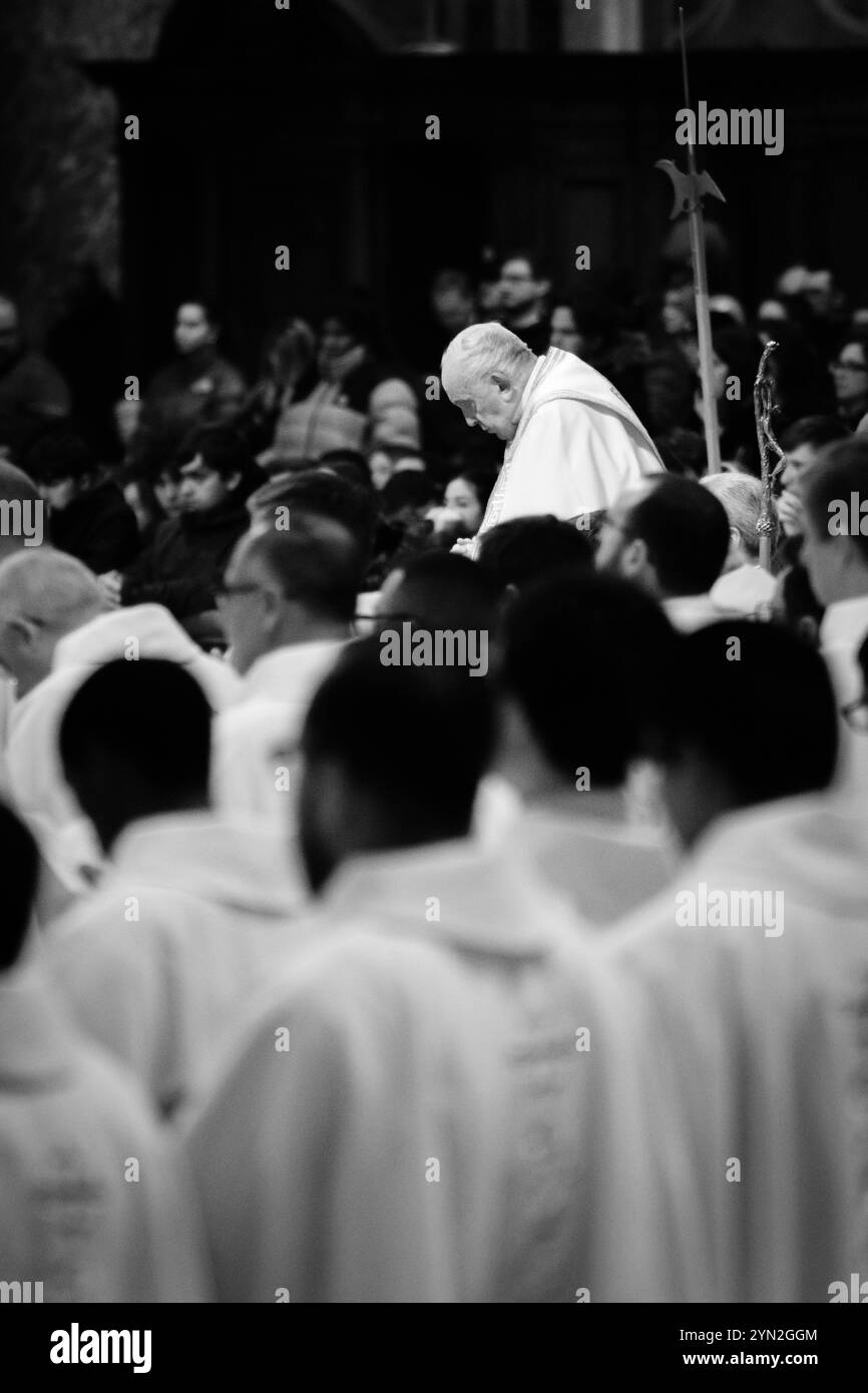 Vatican, Pope Francis celebrates mass at the 39th edition of World ...