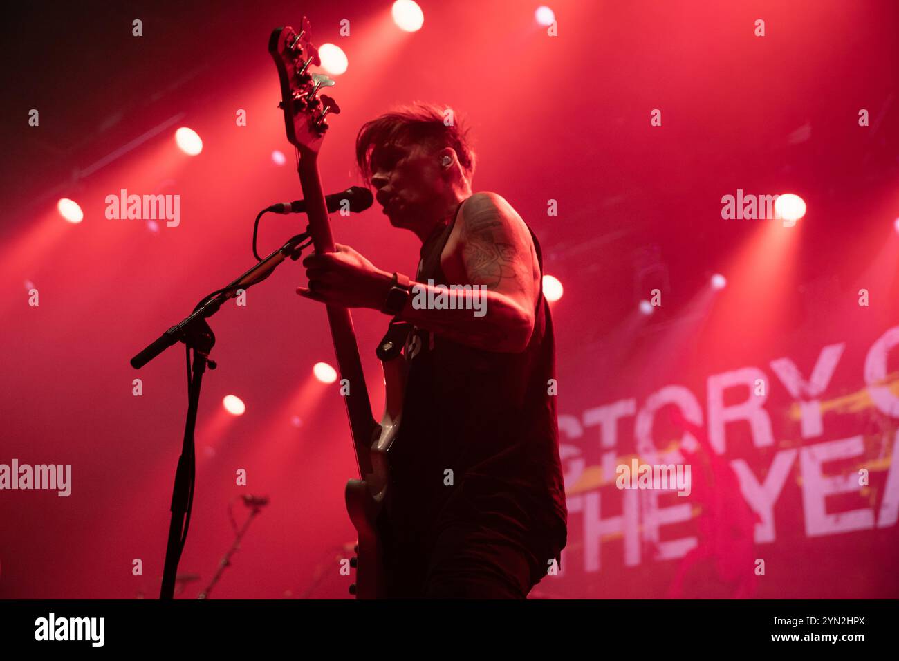 Story of the year live at o2 victoria warehouse manchester uk, 13th ...