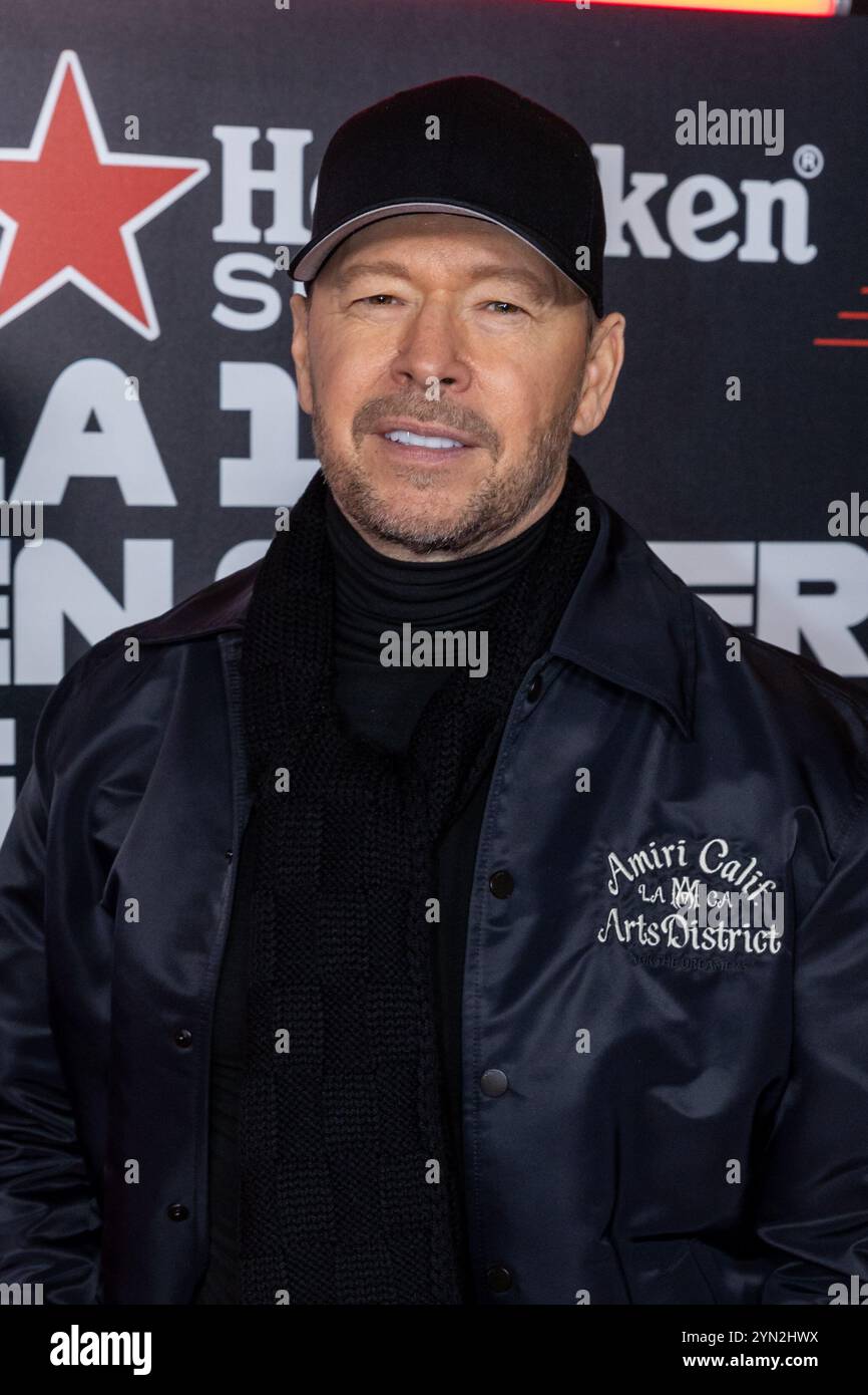 Donnie Wahlberg attends the FORMULA 1 HEINEKEN SILVER LAS VEGAS GRAND ...