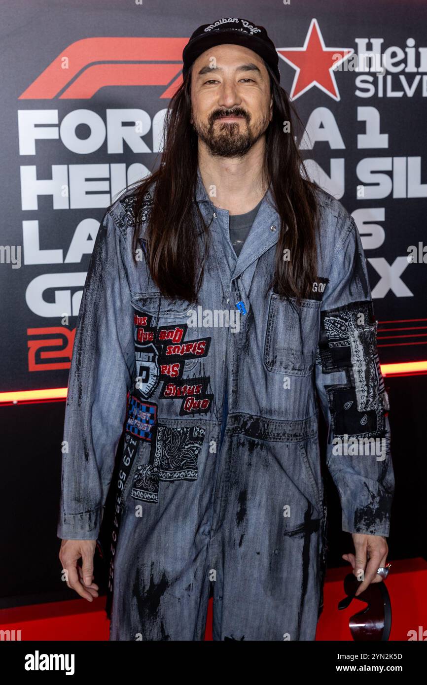Las Vegas, USA. 23rd Nov, 2024. Steve Aoki attends the FORMULA 1 ...