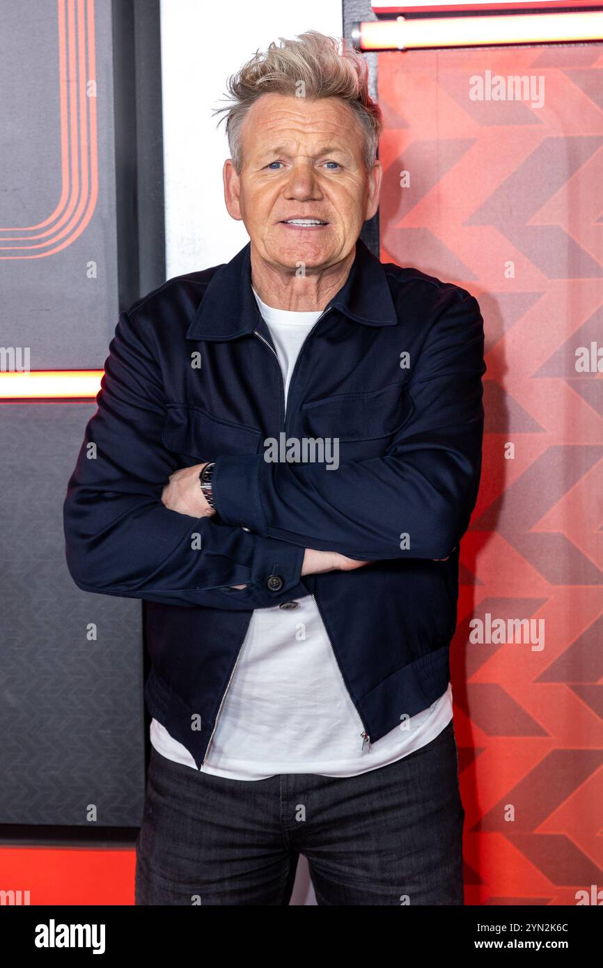 Gordan Ramsay attends the FORMULA 1 HEINEKEN SILVER LAS VEGAS GRAND ...