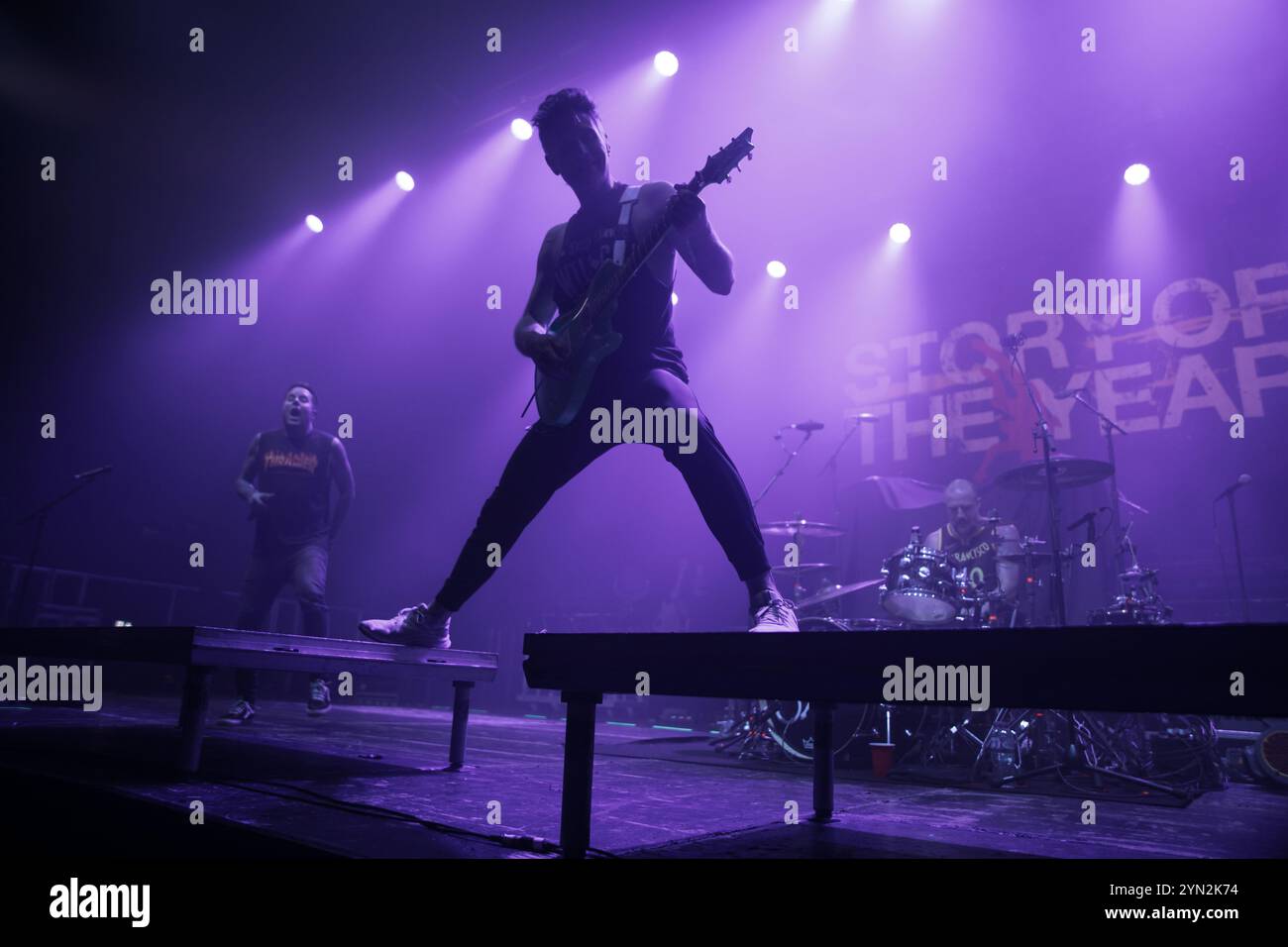 Story of the year live at o2 victoria warehouse manchester uk, 13th ...