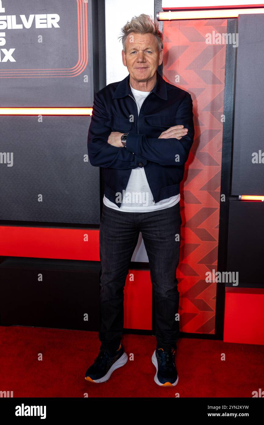 Las Vegas, USA. 23rd Nov, 2024. Gordan Ramsay attends the FORMULA 1 ...