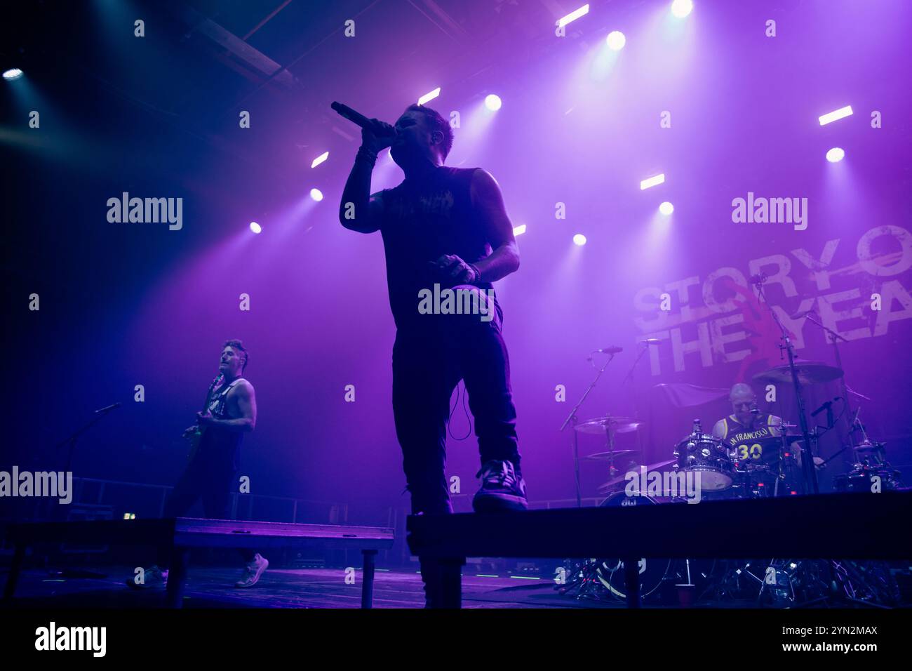 Story of the year live at o2 victoria warehouse manchester uk, 13th ...