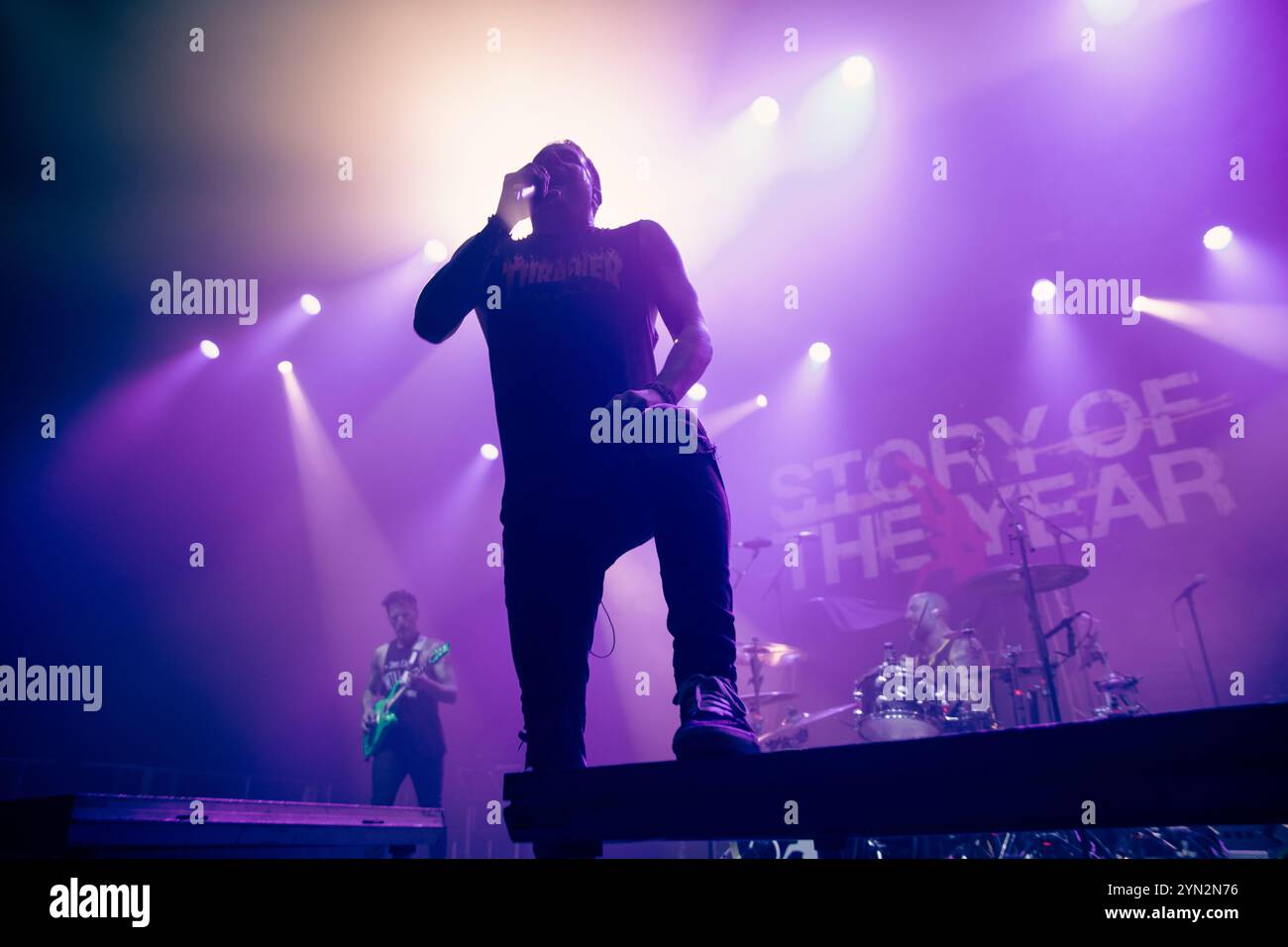 Story of the year live at o2 victoria warehouse manchester uk, 13th ...