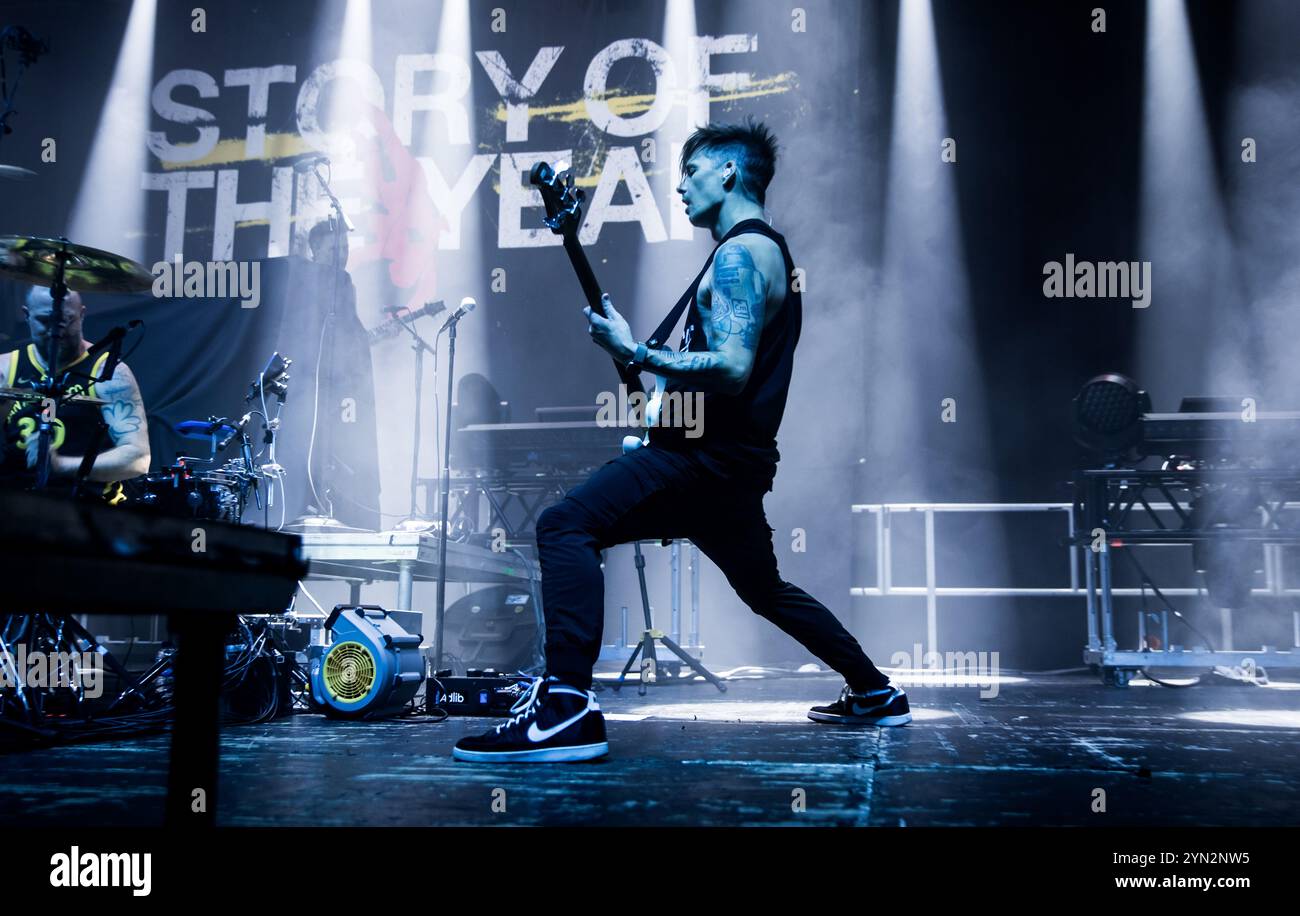 Story of the year live at o2 victoria warehouse manchester uk, 13th ...