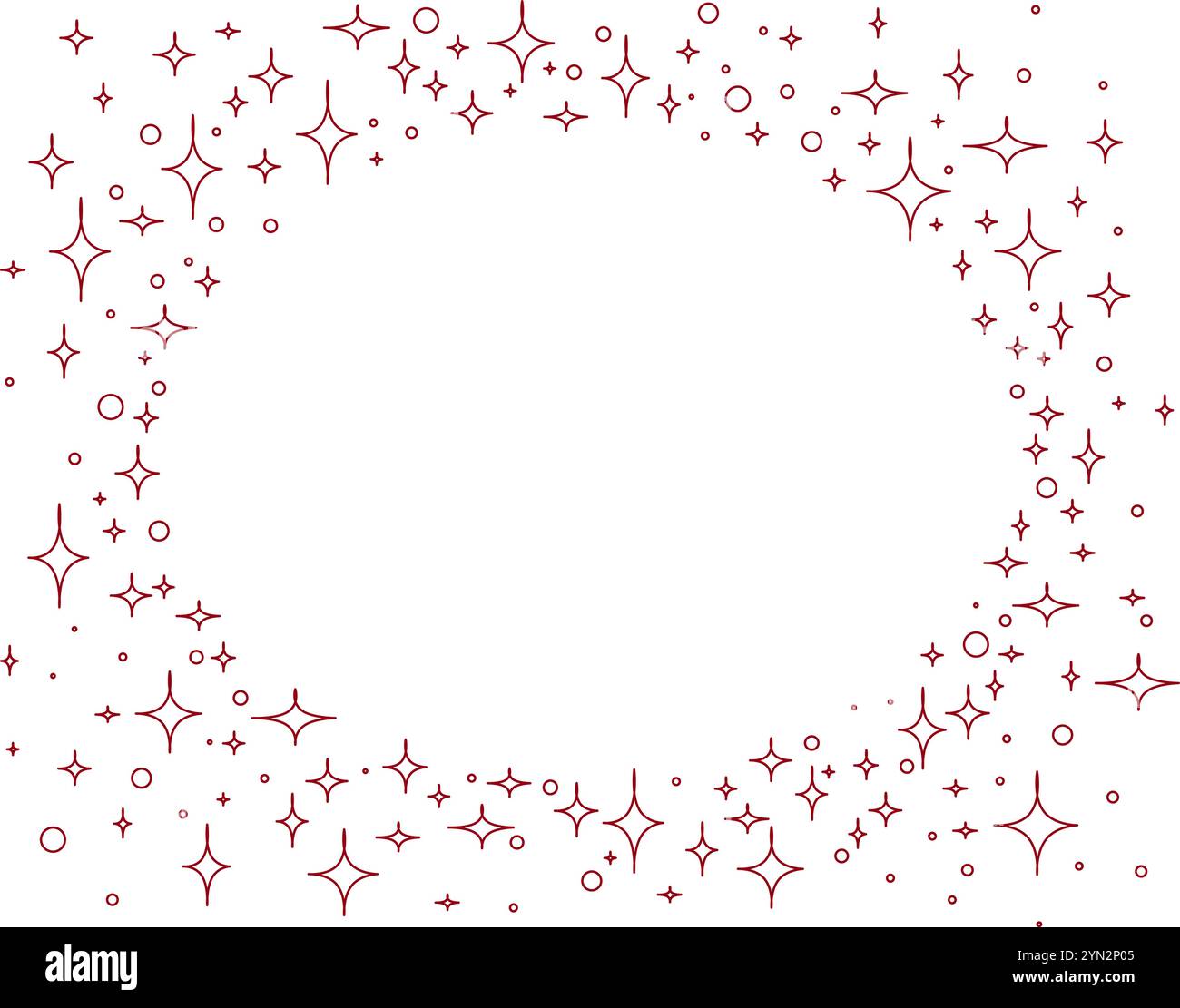 Vector round oval frame. Shining oval banner. Isolated on transparent ...