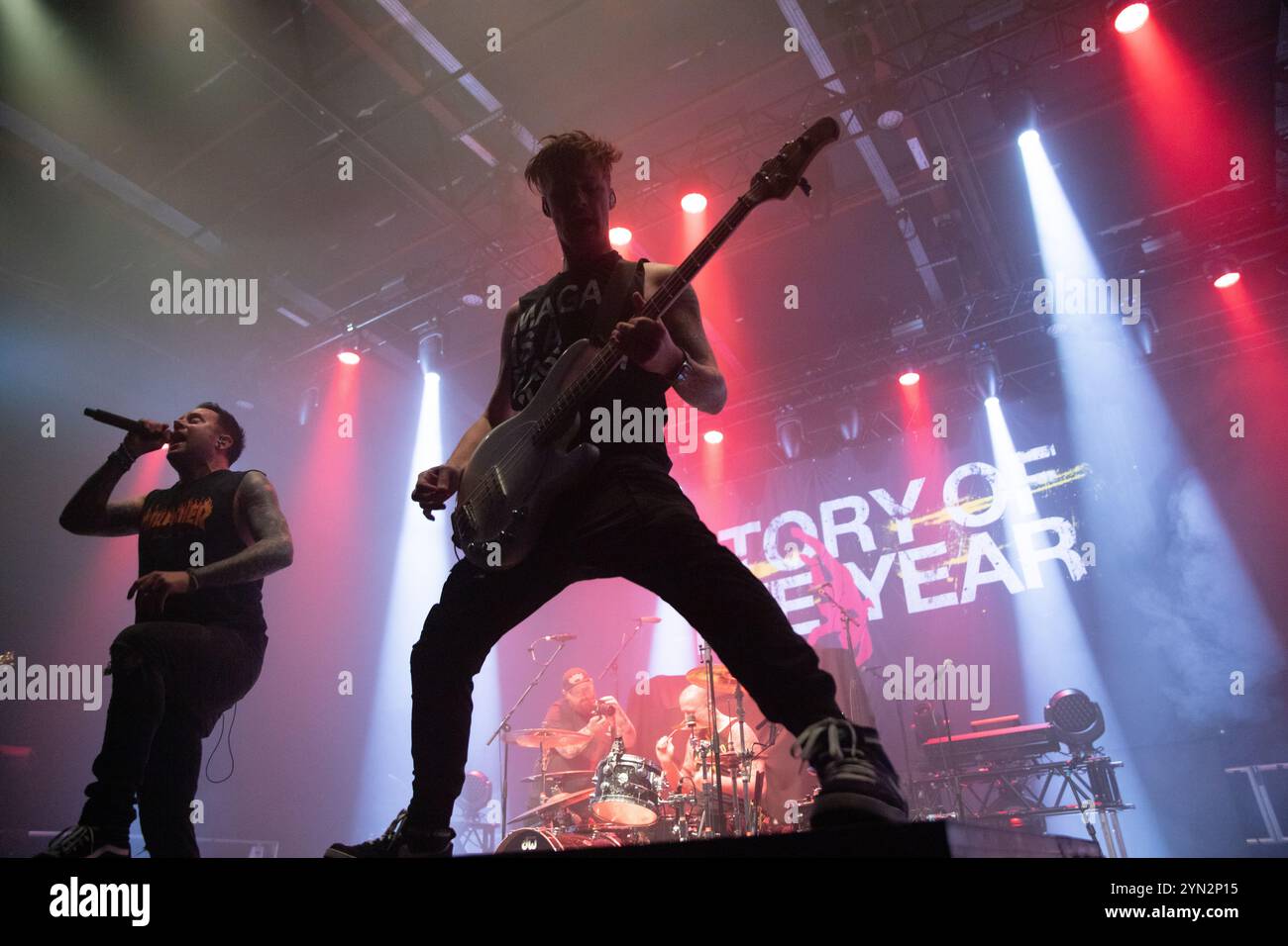 Story of the year live at o2 victoria warehouse manchester uk, 13th ...