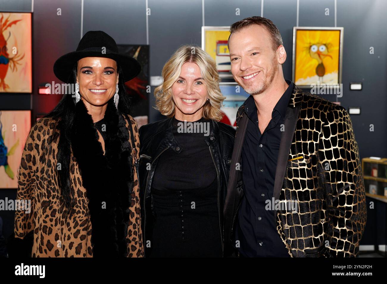 Daniela Wokatsch, Melanie Scheiter und Christian Ehrlich beim Start der ...