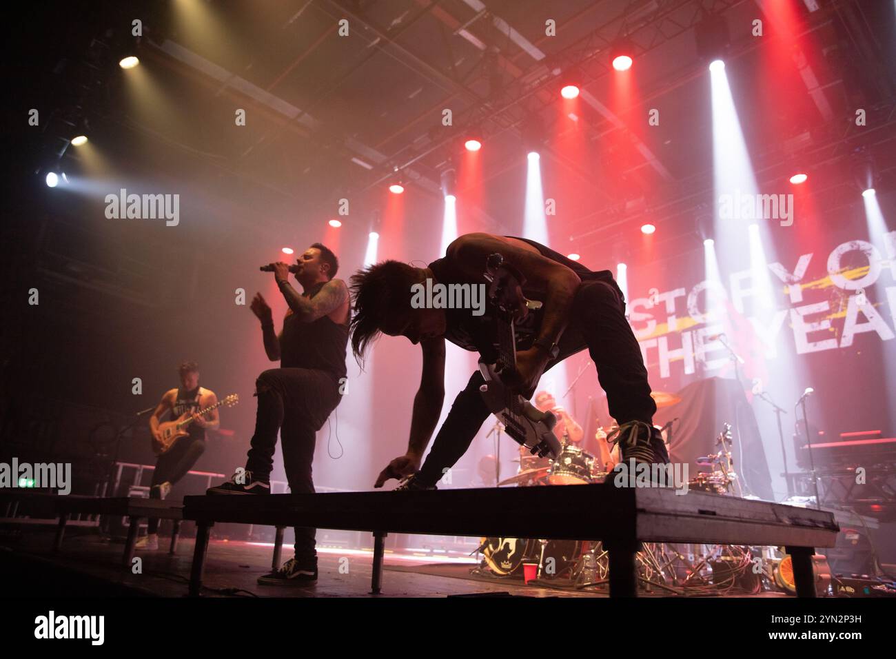 Story of the year live at o2 victoria warehouse manchester uk, 13th ...