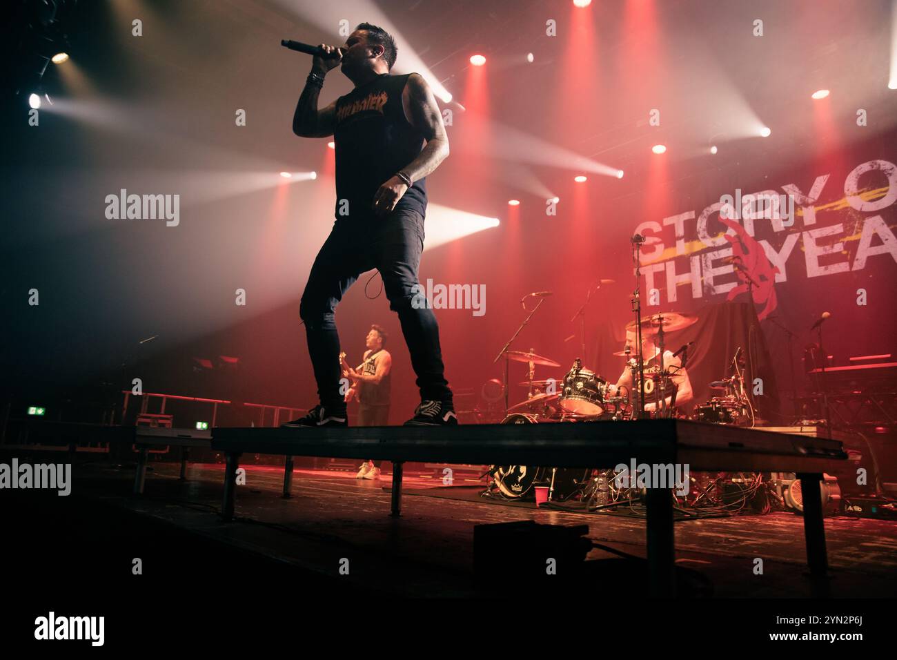 Story of the year live at o2 victoria warehouse manchester uk, 13th ...