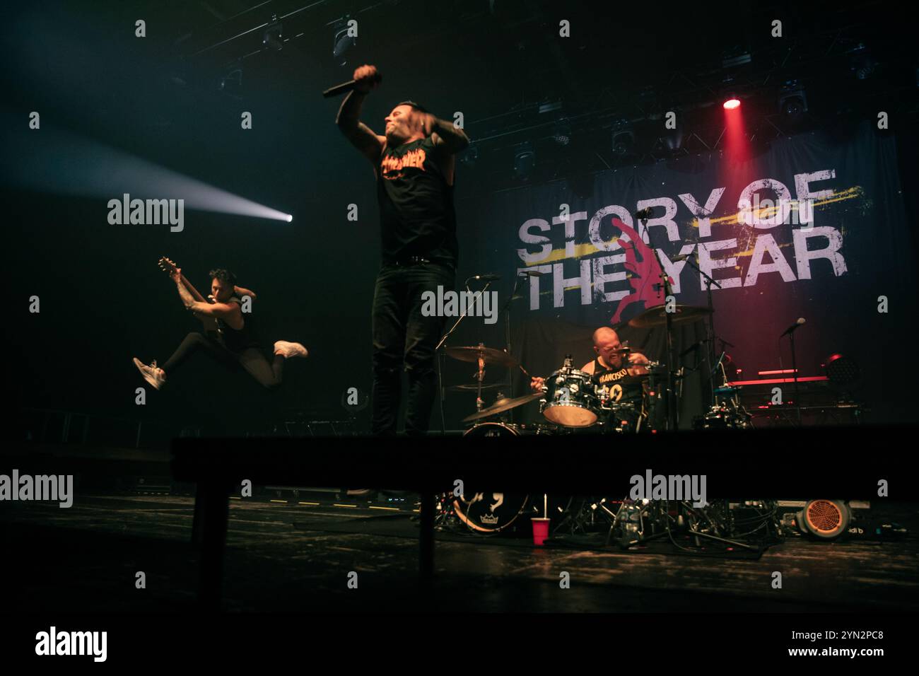 Story of the year live at o2 victoria warehouse manchester uk, 13th ...