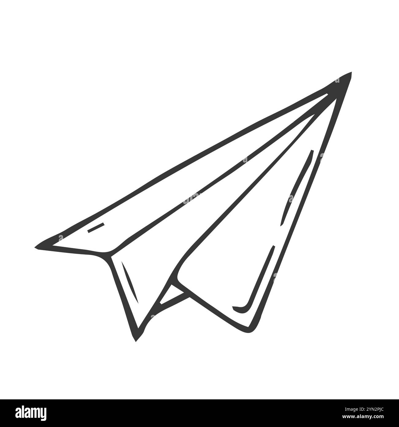 Airplane hand sketch icon Stock Vector Images - Alamy