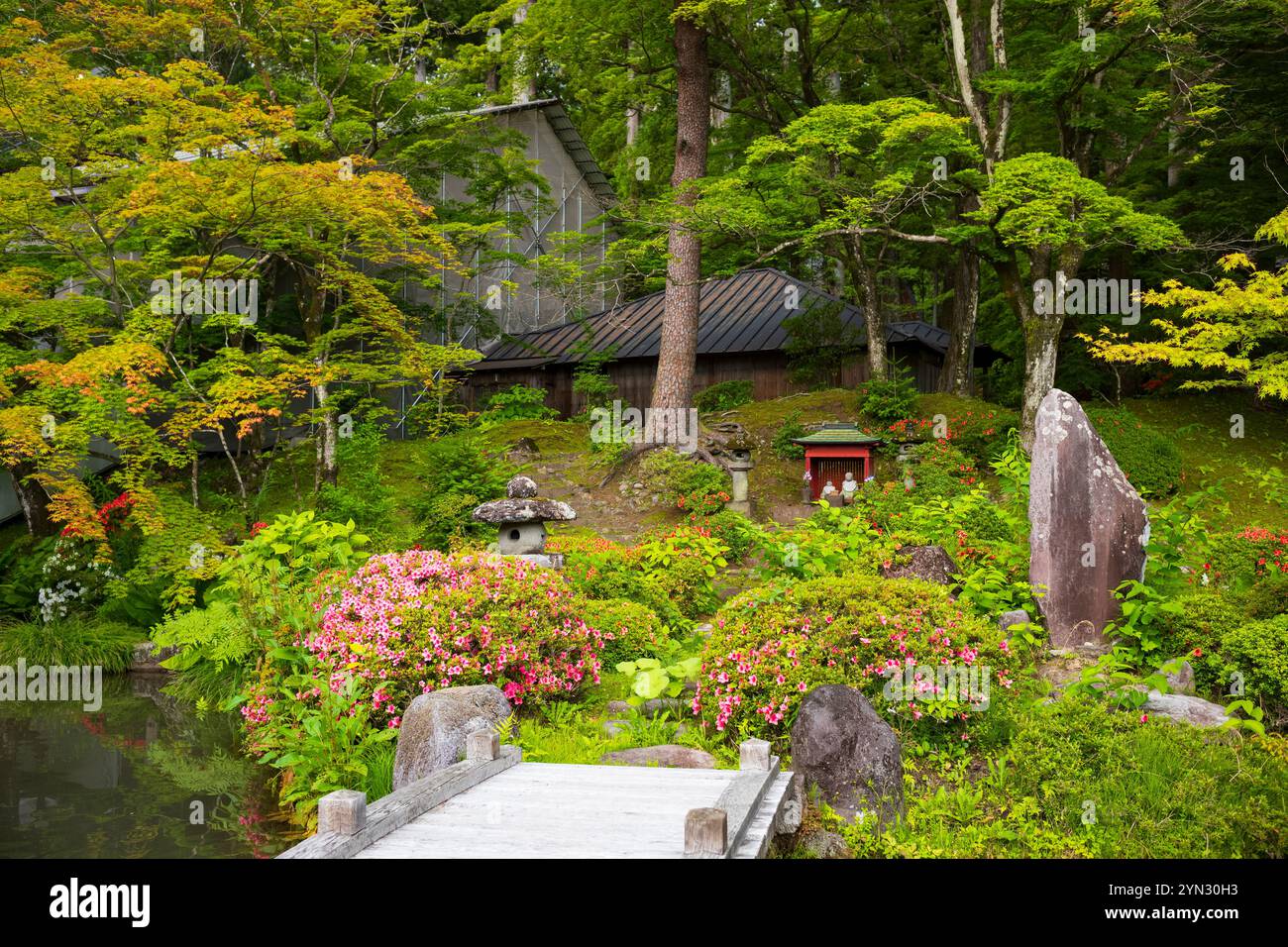 Nikko, Japan, June 16, 2024: The Nikko Toshogu Shrine, is famous for ...