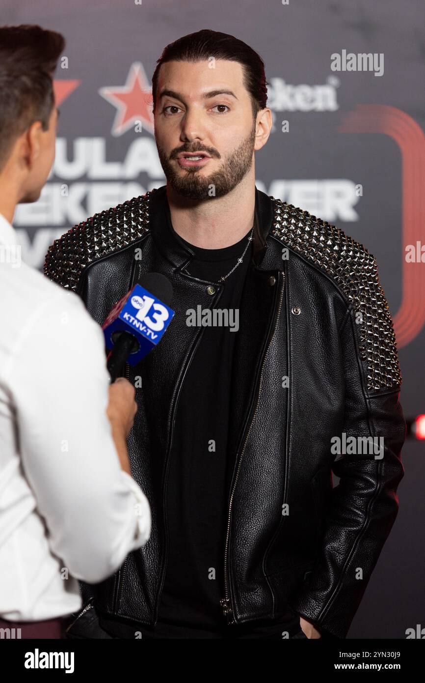 Alesso, portrait during the Formula 1 Heineken Silver Las Vegas Grand ...