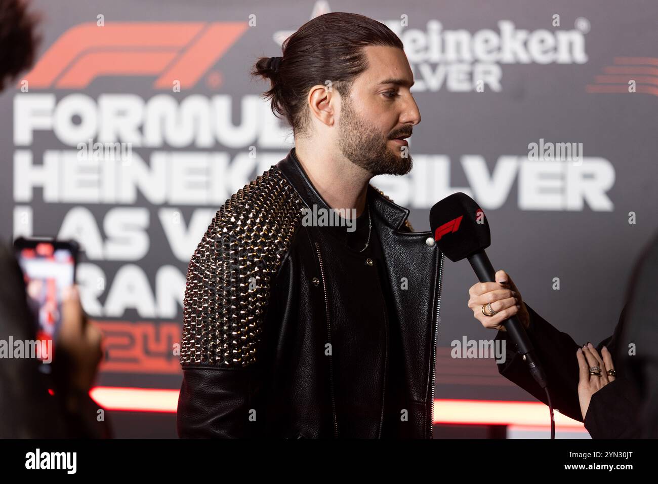 Alesso, portrait during the Formula 1 Heineken Silver Las Vegas Grand ...