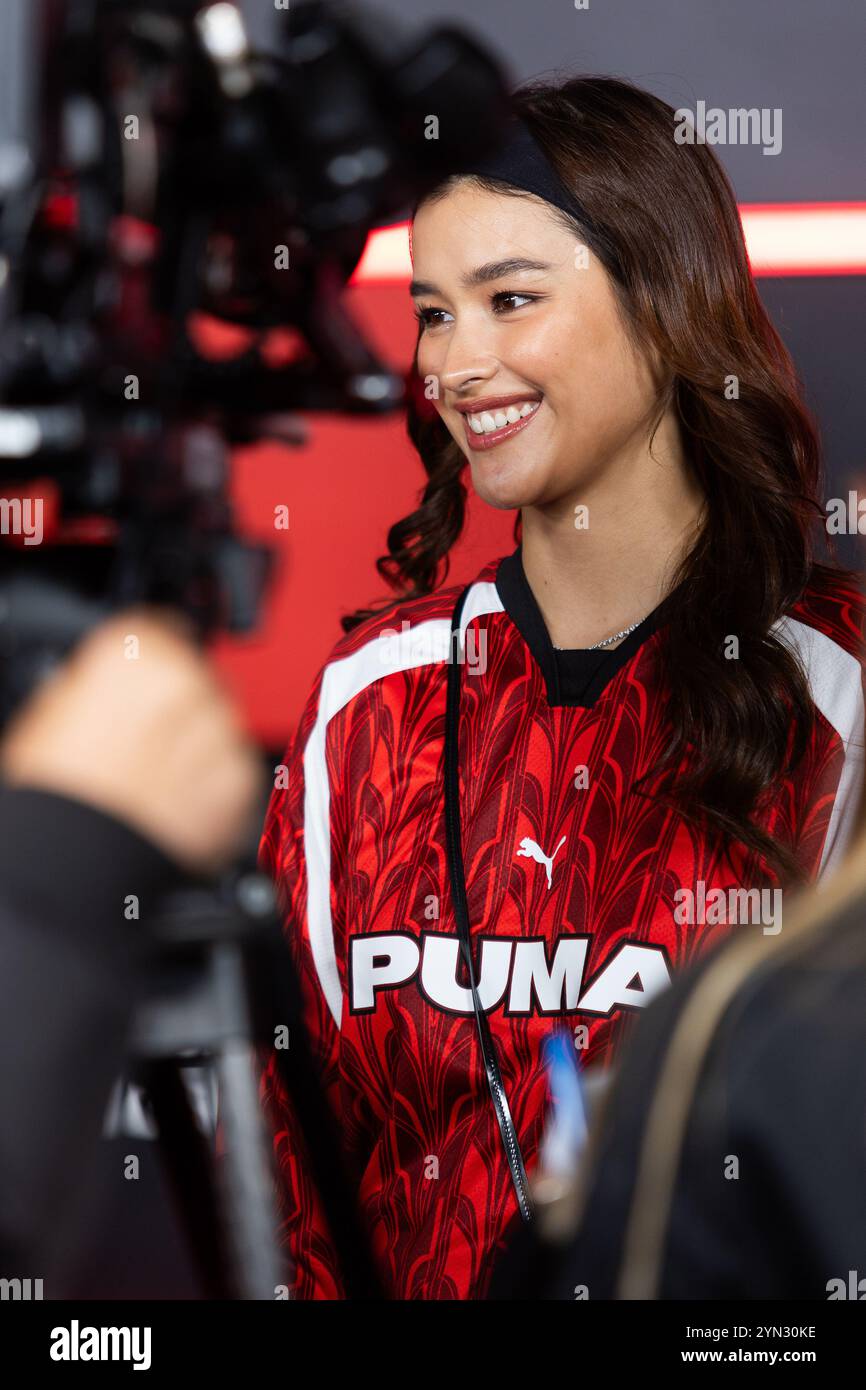 Liza Soberano, portrait during the Formula 1 Heineken Silver Las Vegas Grand Prix 2024, 22th ...