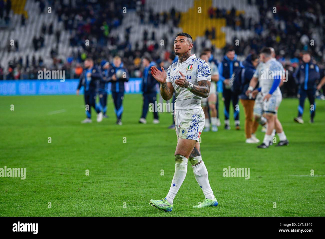 Turin, Italy - November 23: Rugby - Autumn Nations Series 2024 match ...