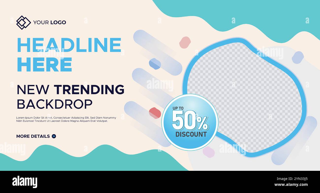 New Trend Business Presentation Slides Background Template. Geometrical ...