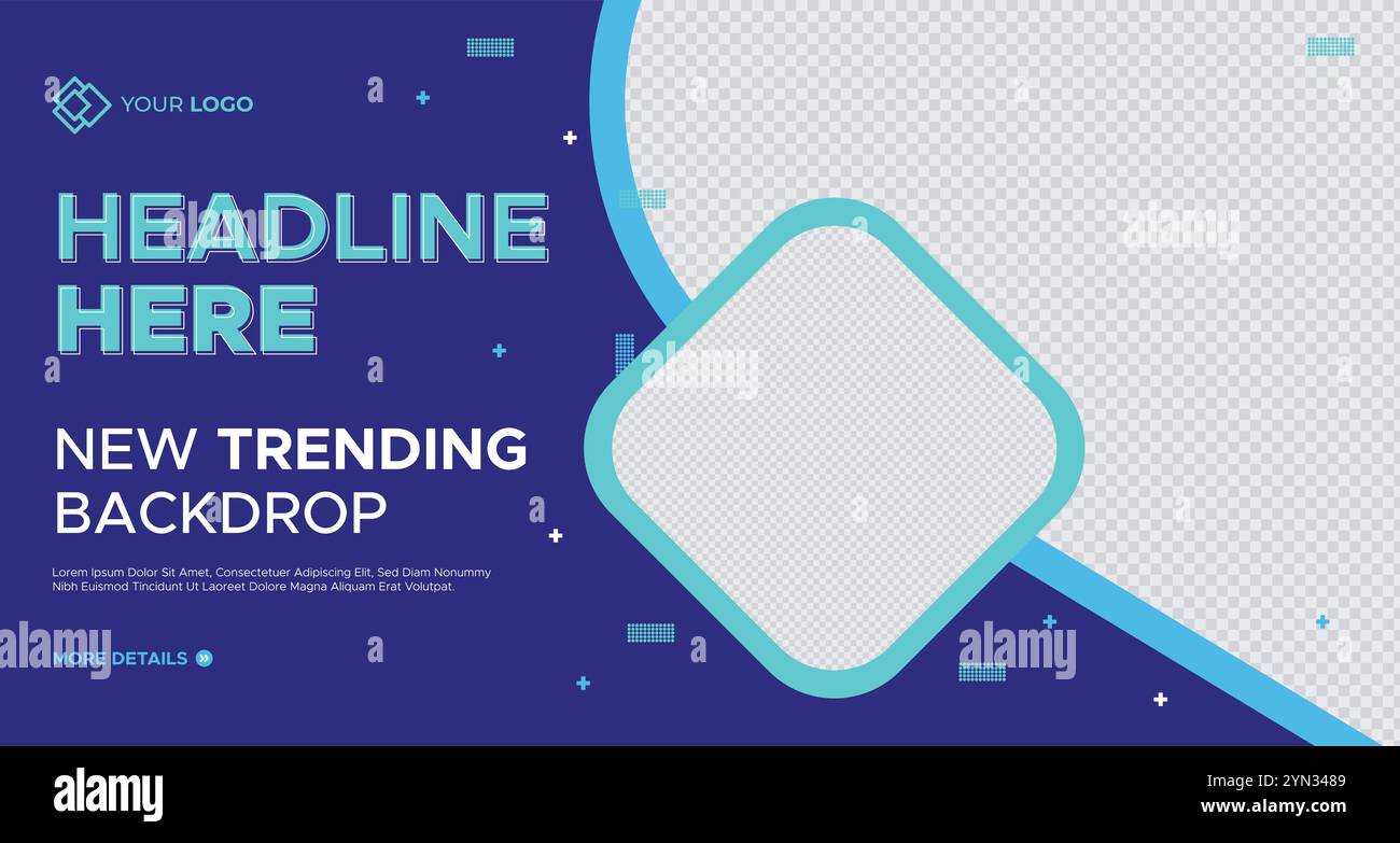 New Trend Business Presentation Slides Background Template. Geometrical ...